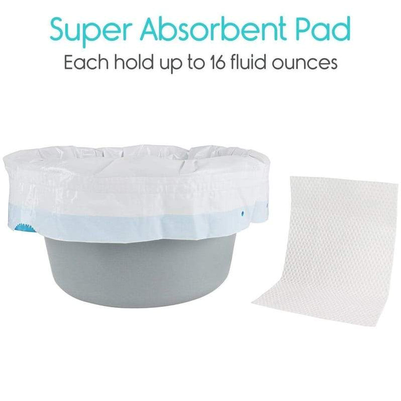 Commode Liners - Disposable & Leakproof — Vive Health