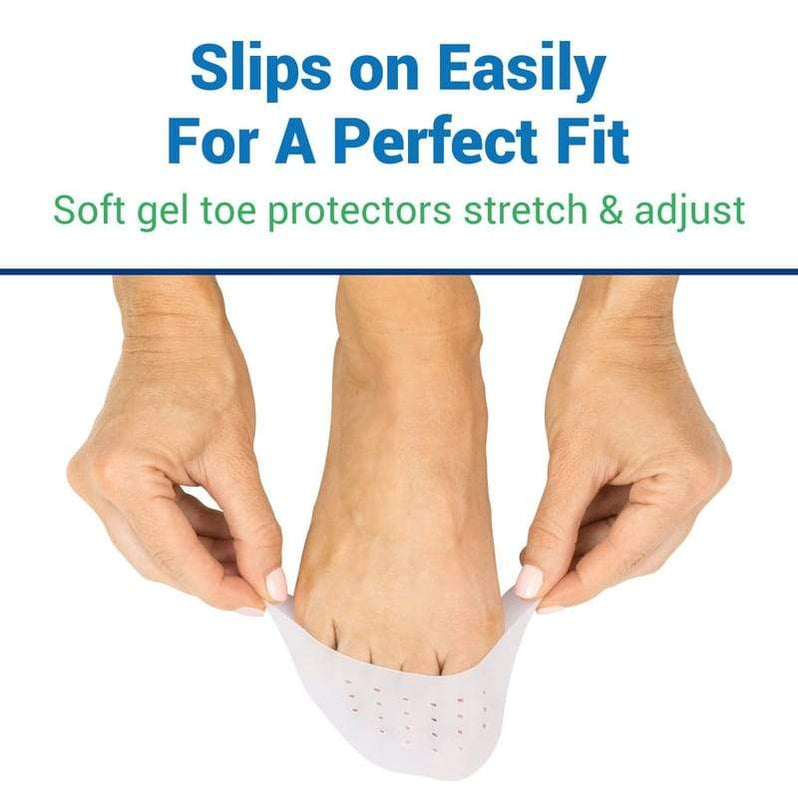 Toe Cap Protectors - Gel Guard for Shoes - Buy Online — Vive Health
