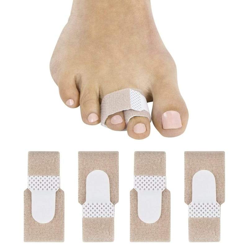 Cushioned Toe Wrap - 4 Pack - Vive Health