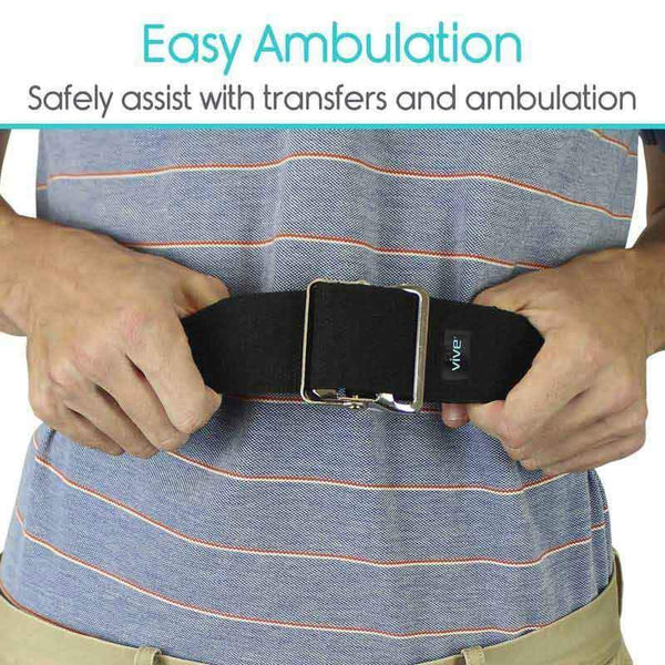 Gait Belt - Lifting Patients & Medical Transfer - Vive Health