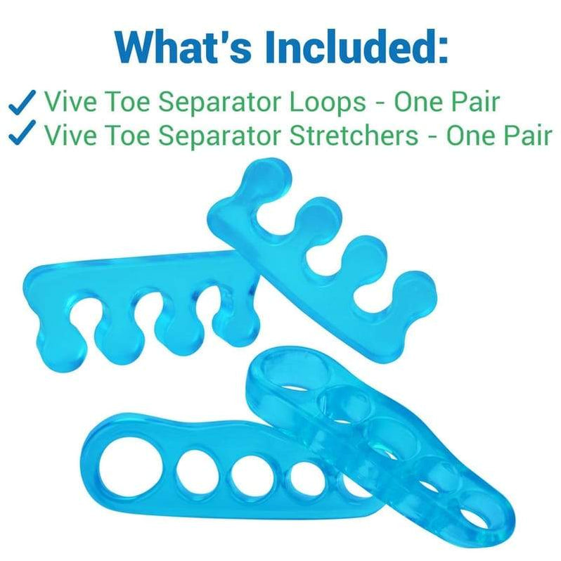 Toe Separators - Spacers for Overlapping Toes — Vive Health