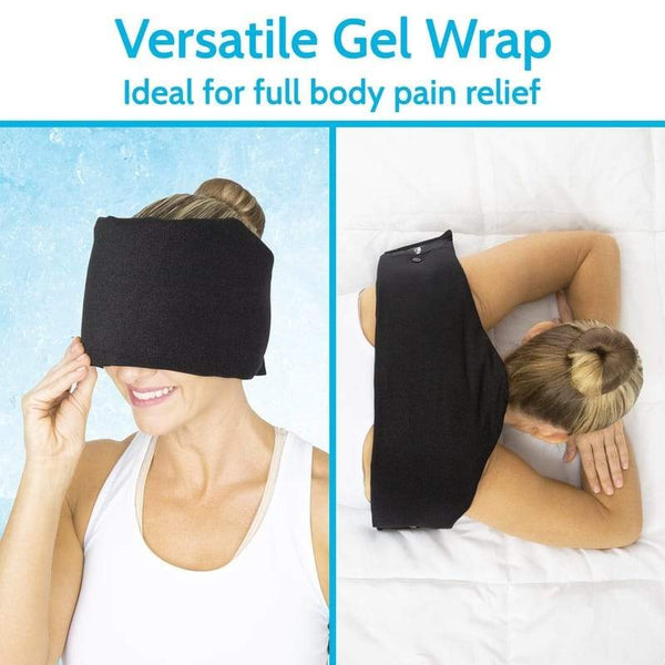 Head Ice Pack - Headache, Migraine & Neck Pain Relief - Vive Health