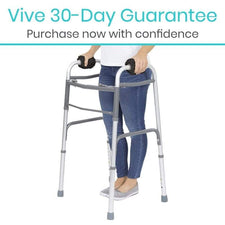 Sheepskin Padded Hand Grips for Folding Walker — Vive Health