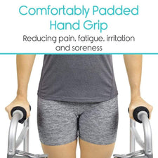 Padded Hand Grips for Folding or Rolling Walker — Vive Health