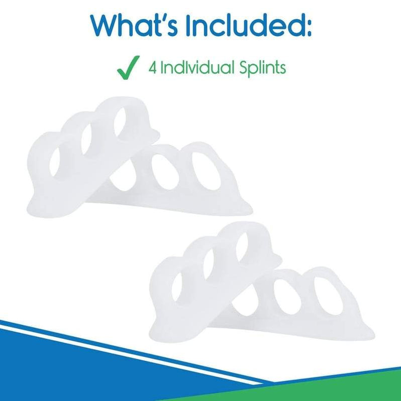 3-Loop Hammer Toe Splint - Straighten Crooked Toes — Vive Health