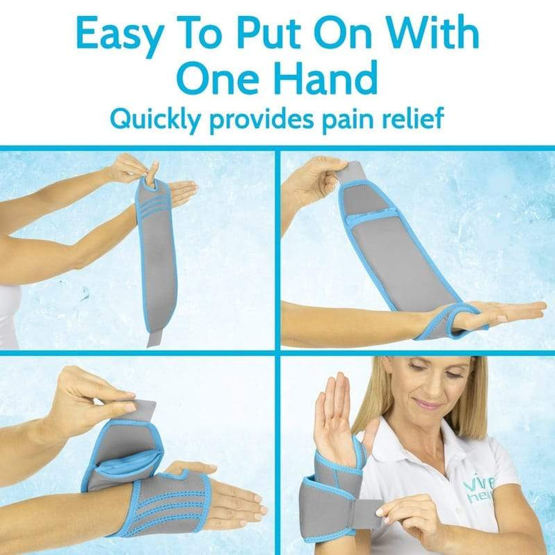 Wrist Ice Pack - Hot and Cold Pain Relief — Vive Health