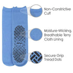 Non Slip Socks - Anti Skid Grip for Hospital & Adults — Vive Health